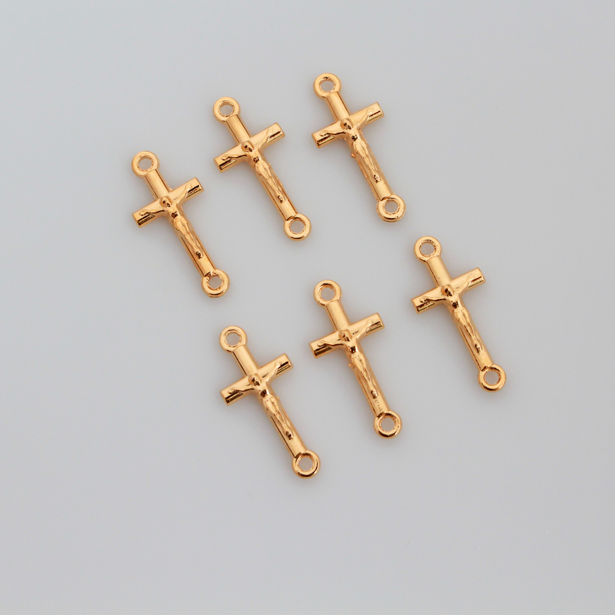 Crucifix Cross Connector Links - sold in packs of six pieces - 20mm ...