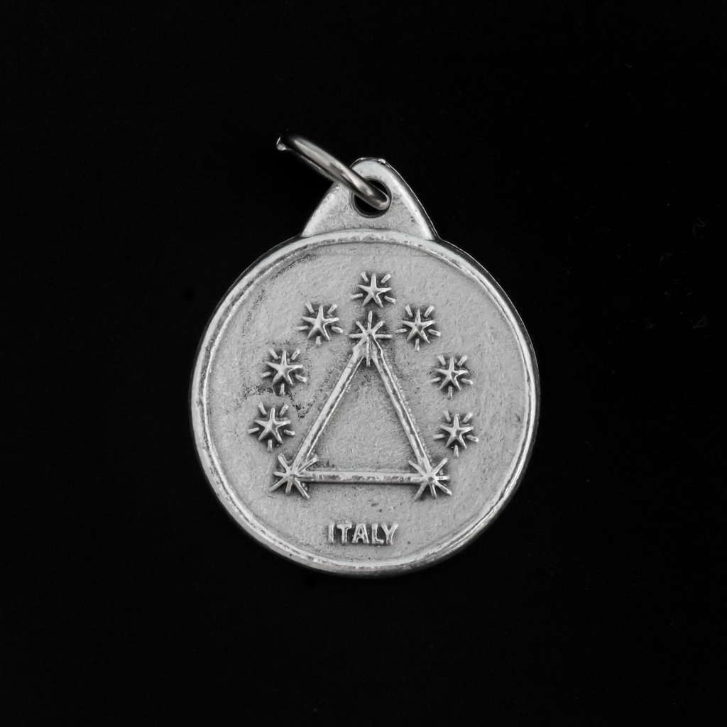 Our Lady of the Rosary of San Nicolás Medal - Holy Trinity Triangle wi ...