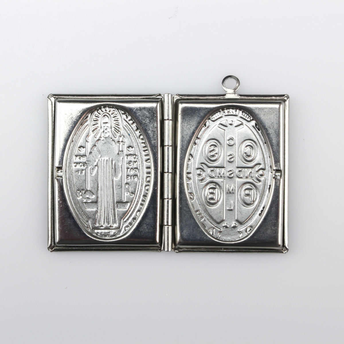 Saint Benedict Medal Locket Pendant | Religious Jewelry Making Supply ...
