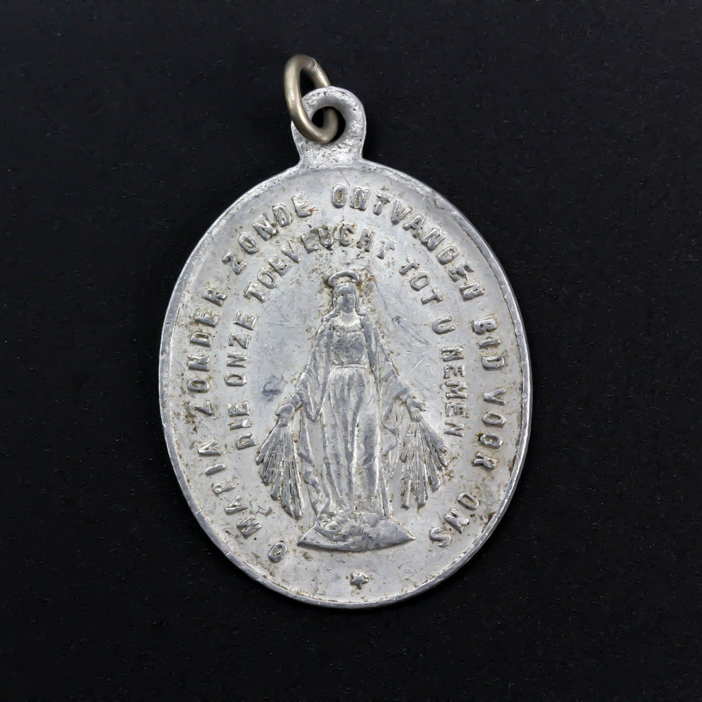 Vintage Saint Cornelius Pray For Us Dutch Religious Medal - Bid Voor O ...