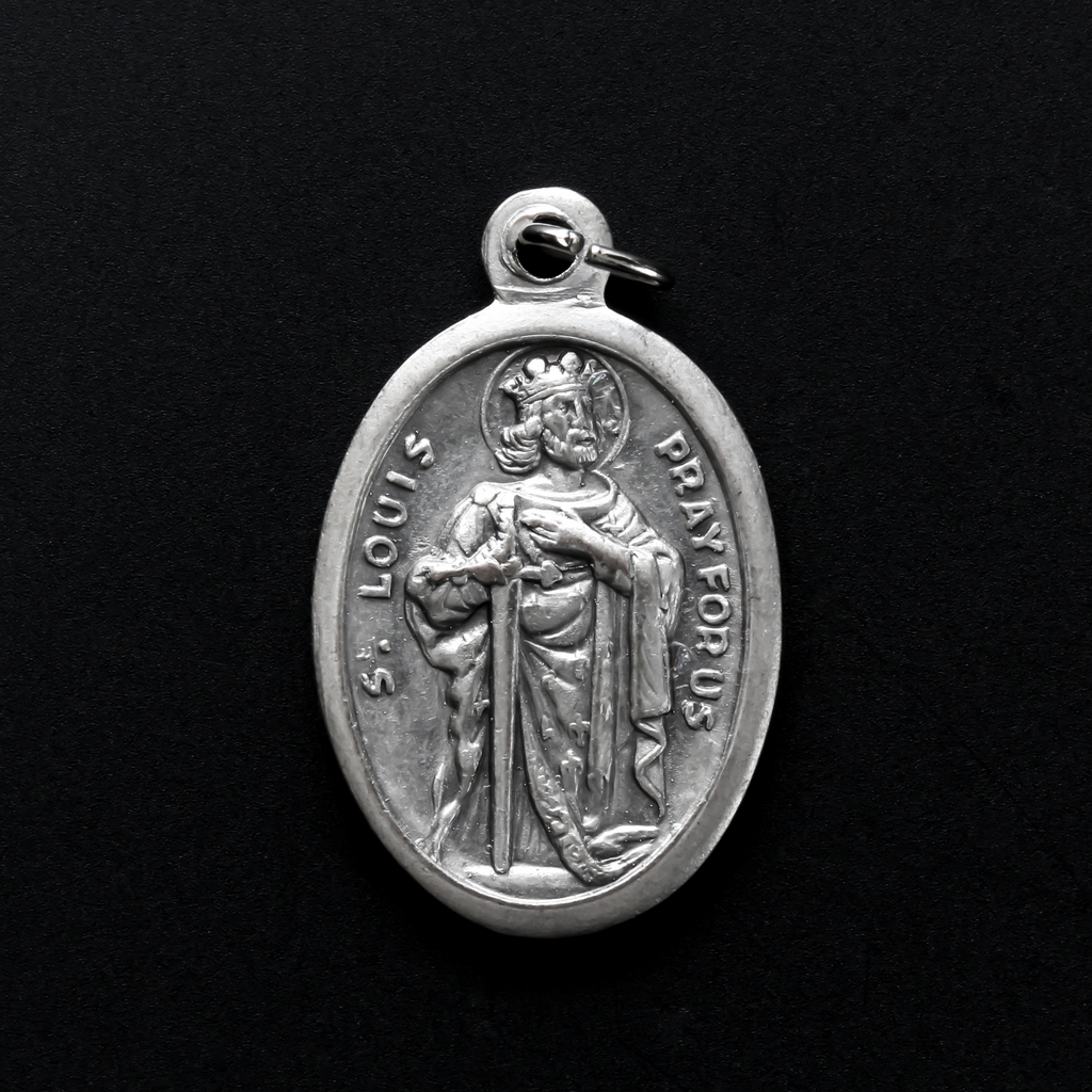 Saint Louis IX of France Medal Patron of Grooms | Small Devotions ...