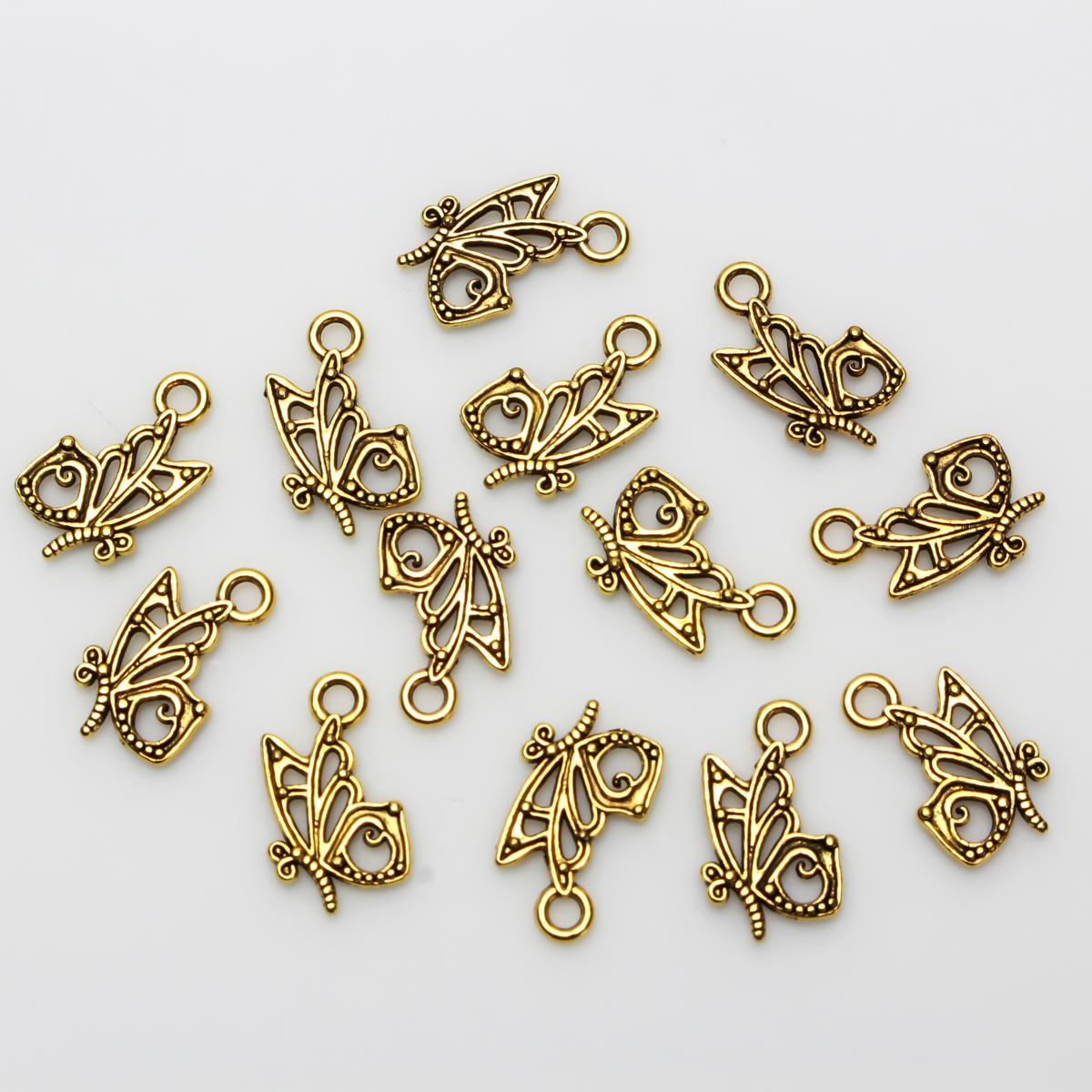 Silver Butterfly Charms | Symbol of Resurrection | Religious Jewelry ...