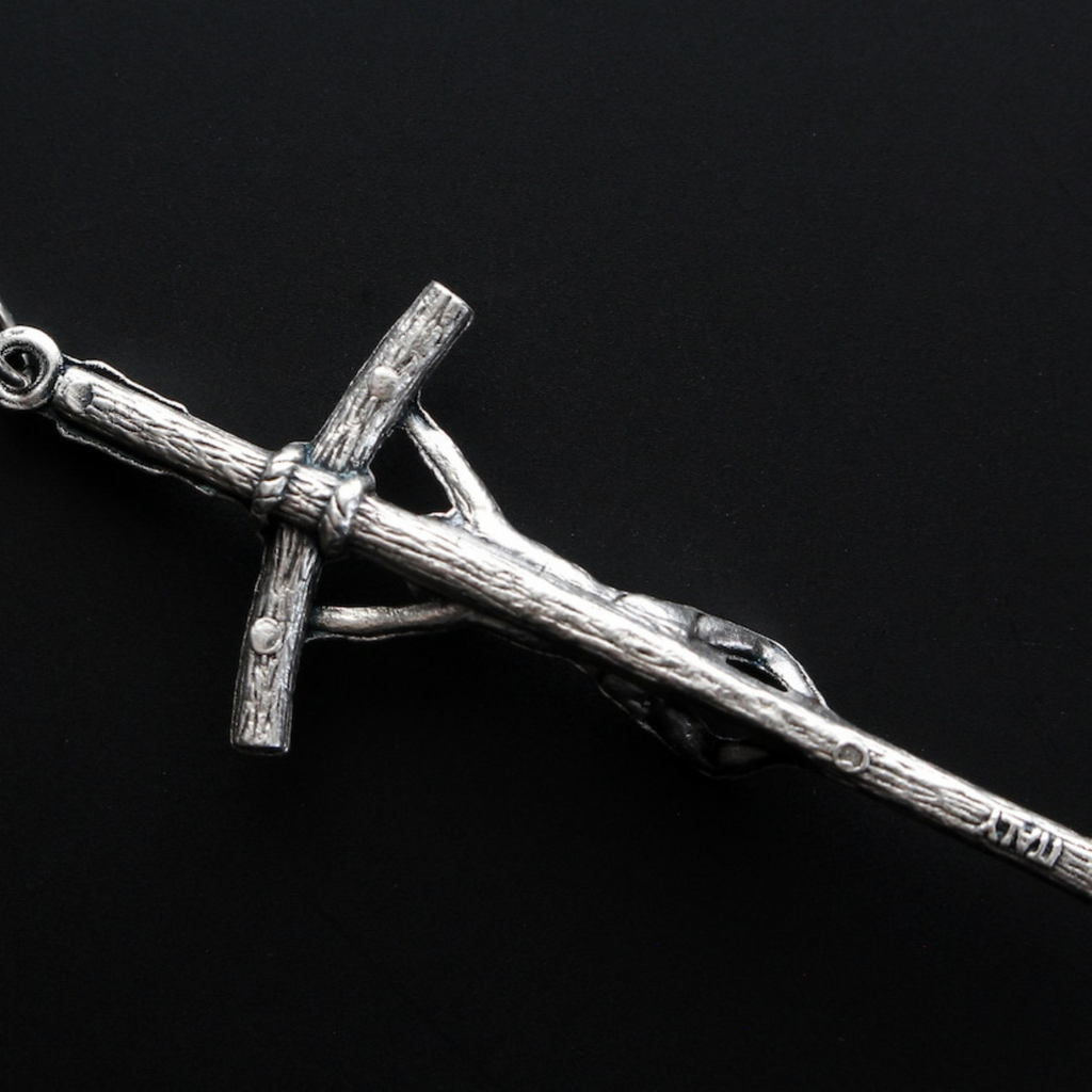 Italian Papal Crucifix Pendant of Pope Saint John Paul II - Manzu's Cr ...