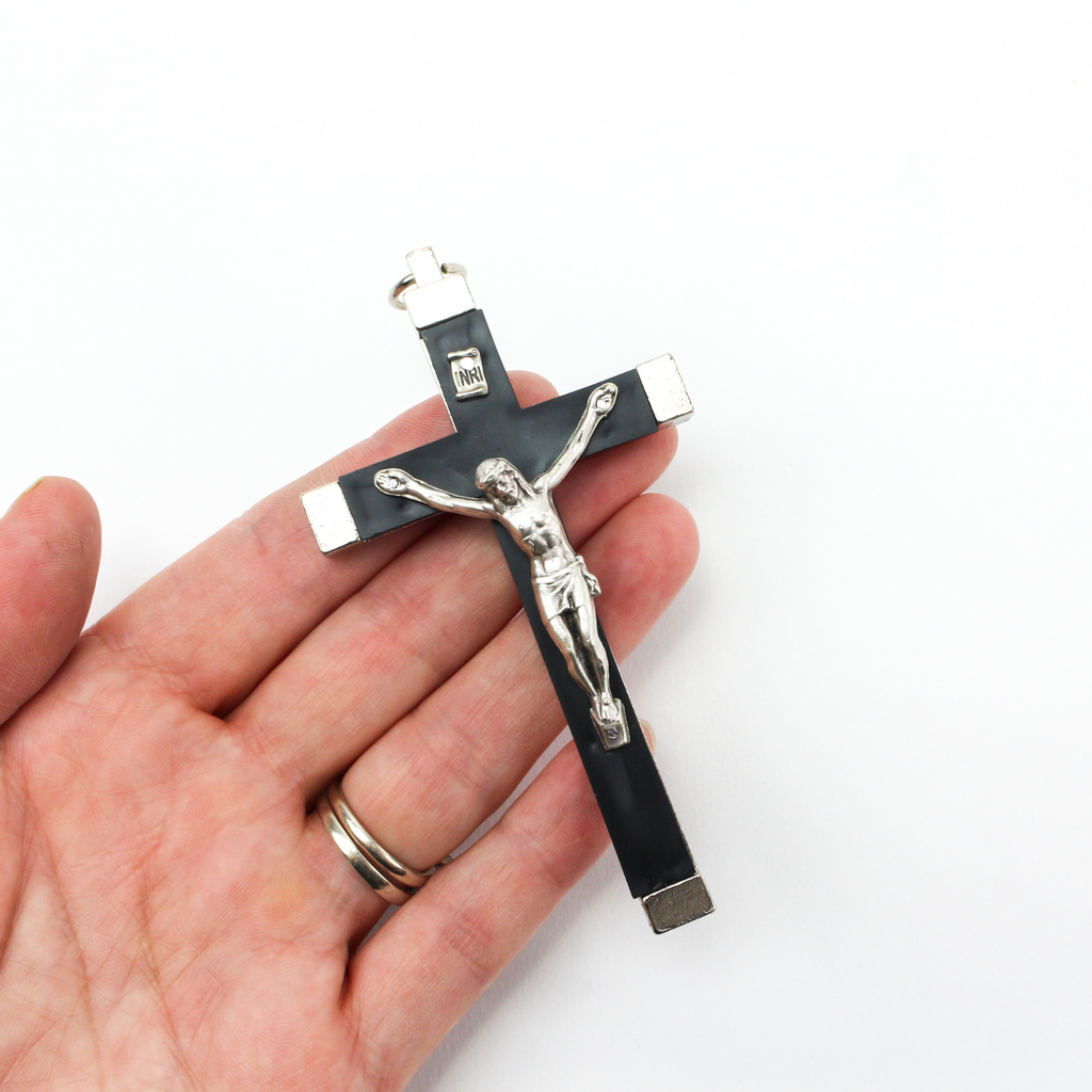 Large Pectoral Crucifix Cross | Small Devotions Religious Supplies