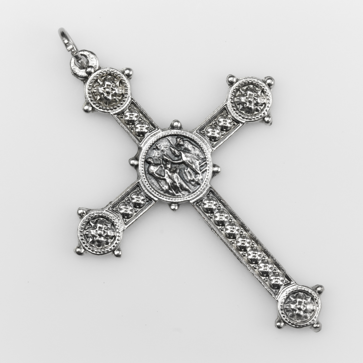 2" Papal Ferula Pope's Cross | Small Devotions Religious Supplies