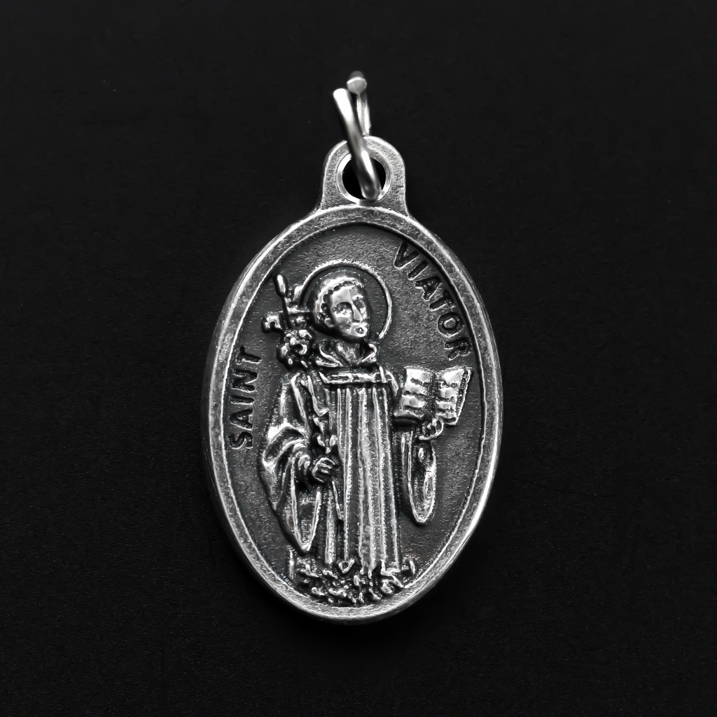 Saint Viator of Lyon Medal - Patron of the Clerics of St. Viator ...