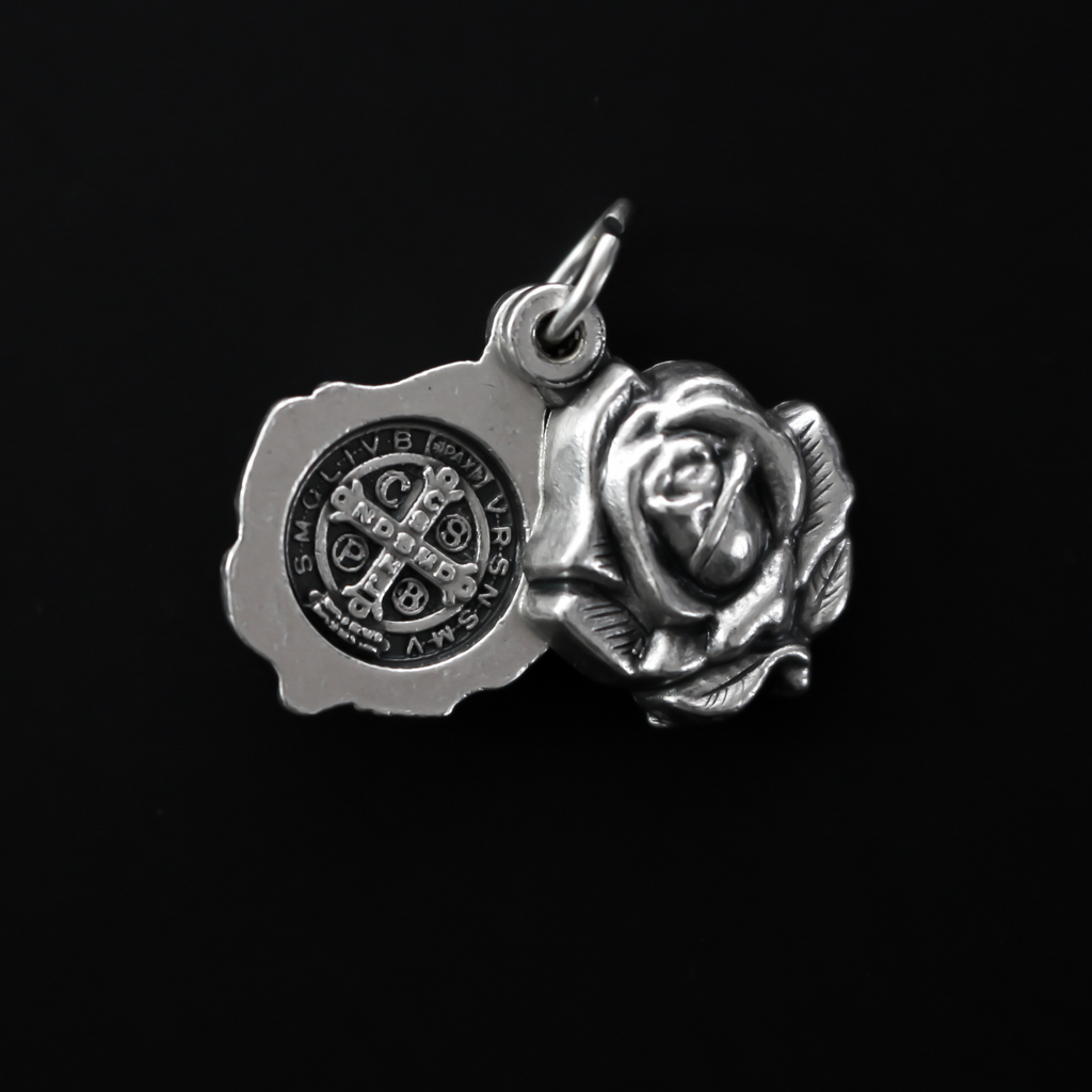 Saint Benedict Locket Pendant | Religious Jewelry Supplies – Small ...