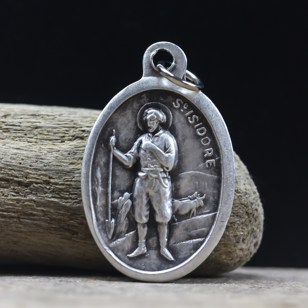 Saint Isidore the Laborer Medal | Small Devotions Religious Supply