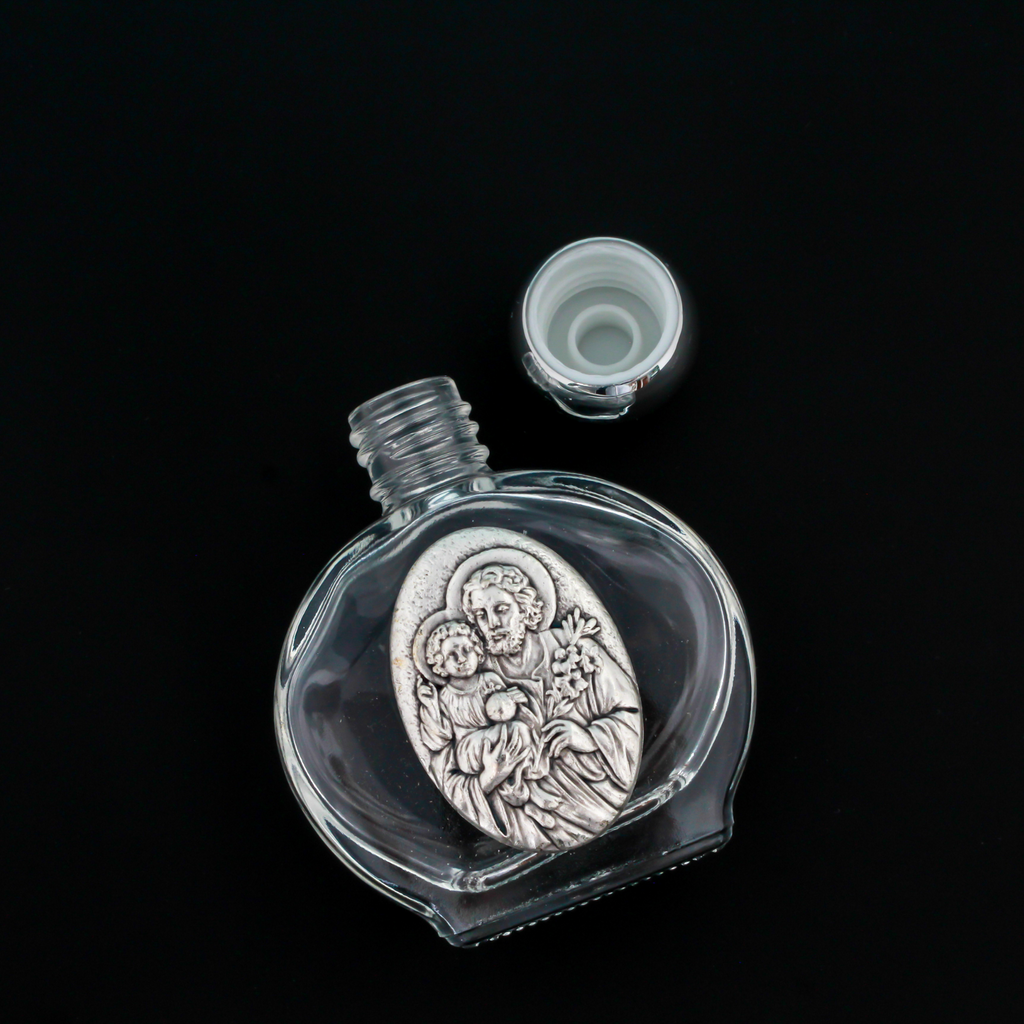Saint Joseph Glass Holy Water Bottle | Religious Supply Store – Small ...